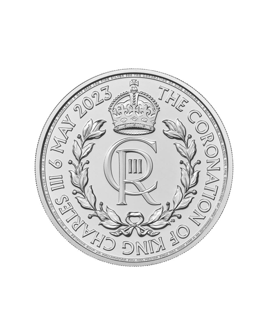 UK 1oz Silver Coin King Charles III - Coronation