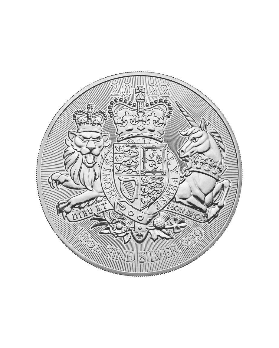 UK 10oz Silver Royal Arms UK 10oz Silver Royal Arms