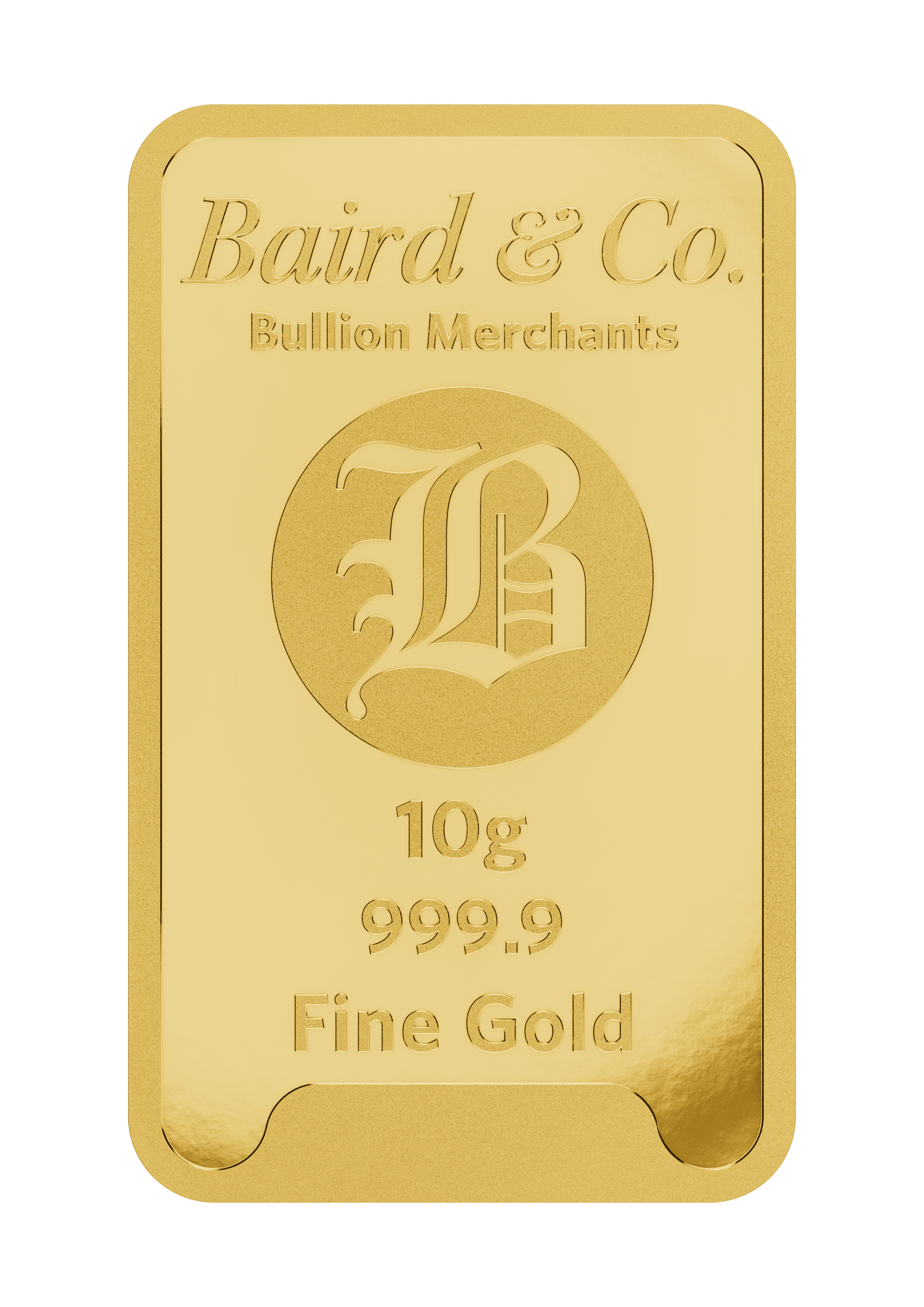 10g Gold Bar Minted 9999